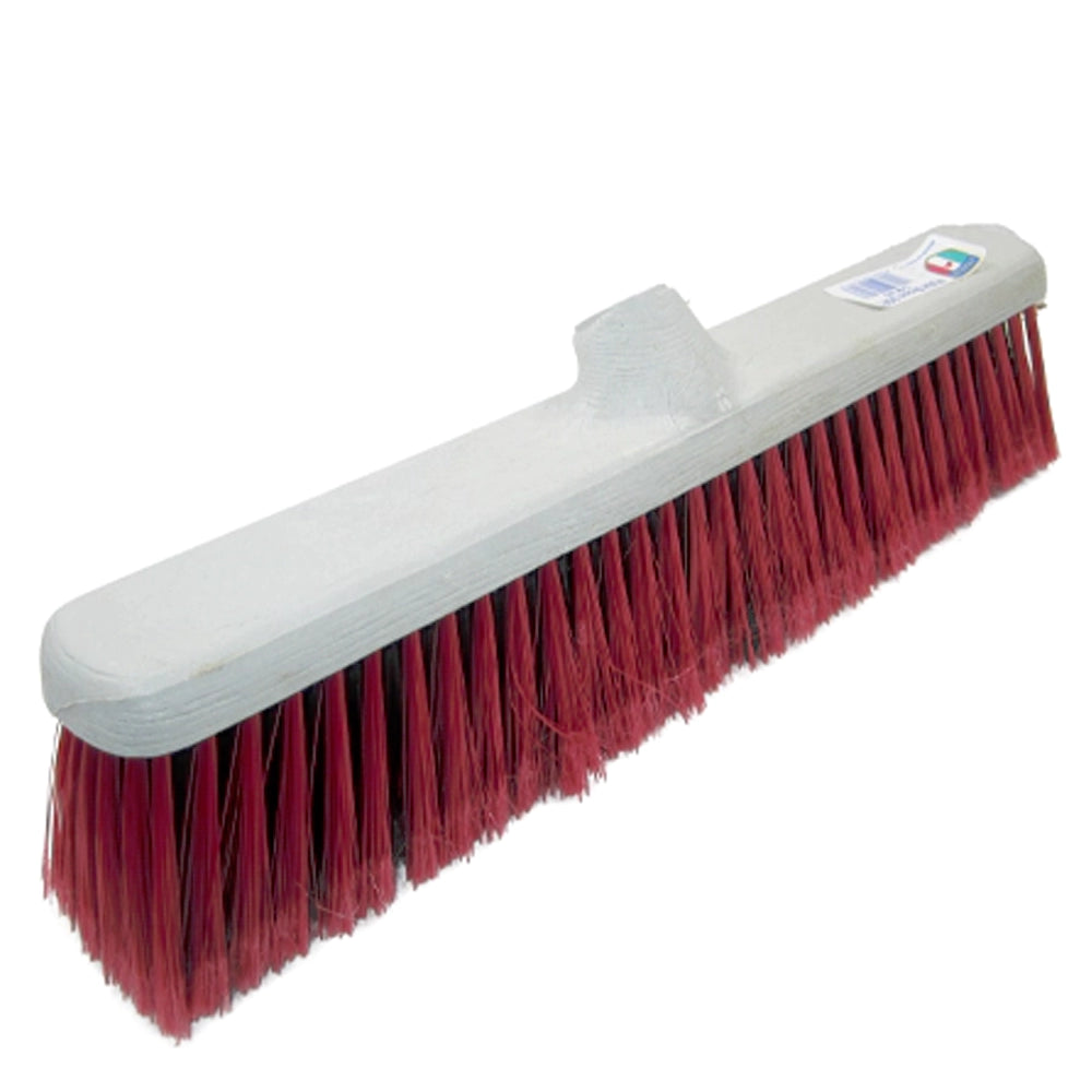 Cavallo Push Broom Soft Italy Black 60cm With Wooden Stick 16077 ...