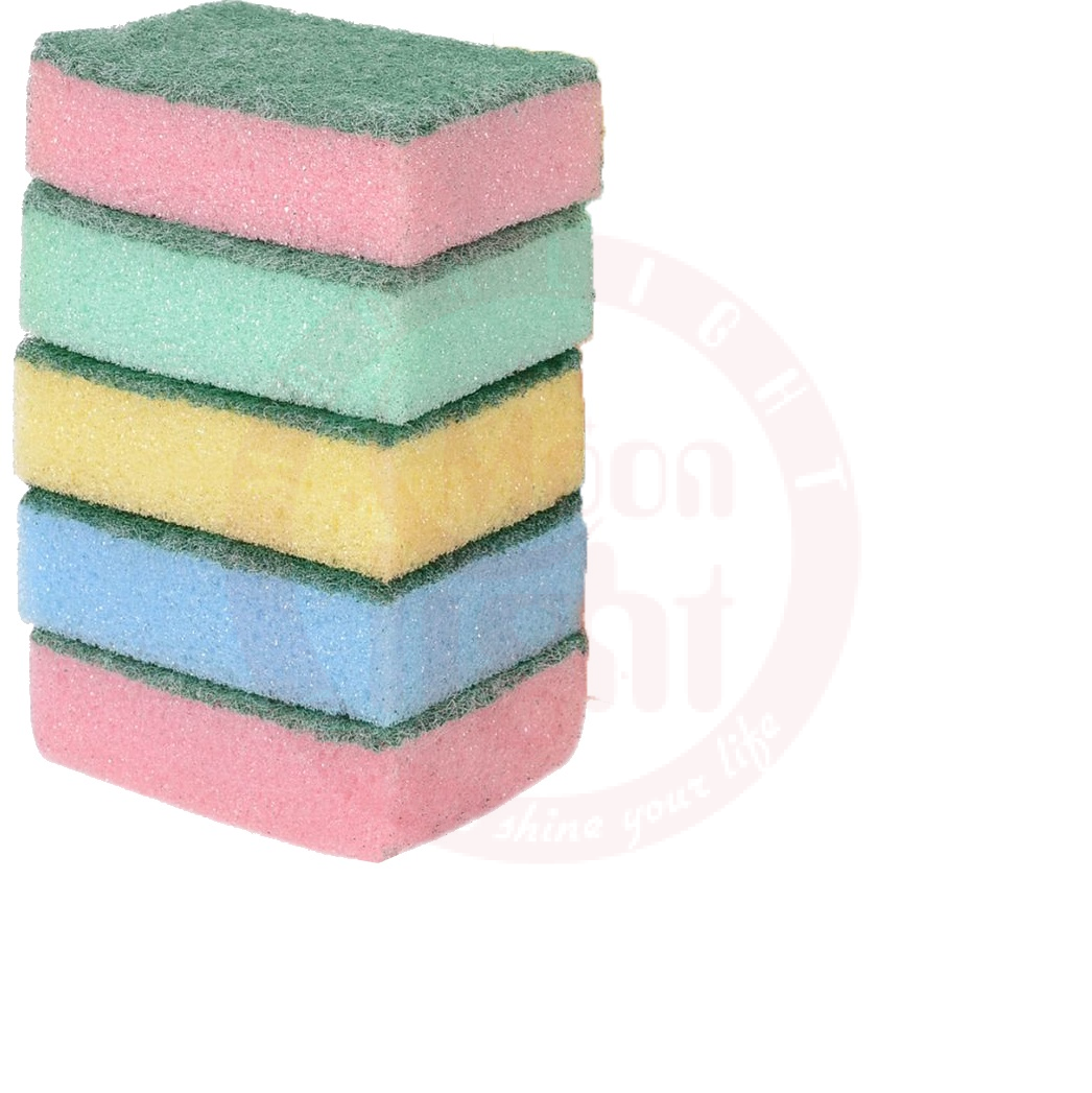 Cleaning Sponge With Scrubber 60 Pcs ( 5 Pcs Set) 80923 – Califorca ...