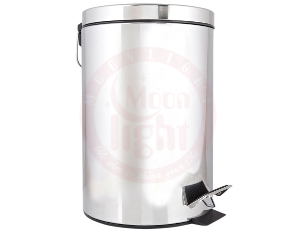 Stainless Steel Dustbin 12 L 10012 – Califorca Trading LLC
