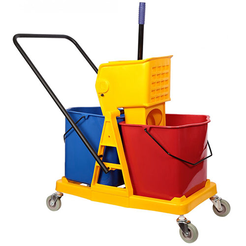Moonlight Double Mop Bucket Trolley 46 Ltr 71004 – Califorca Trading LLC