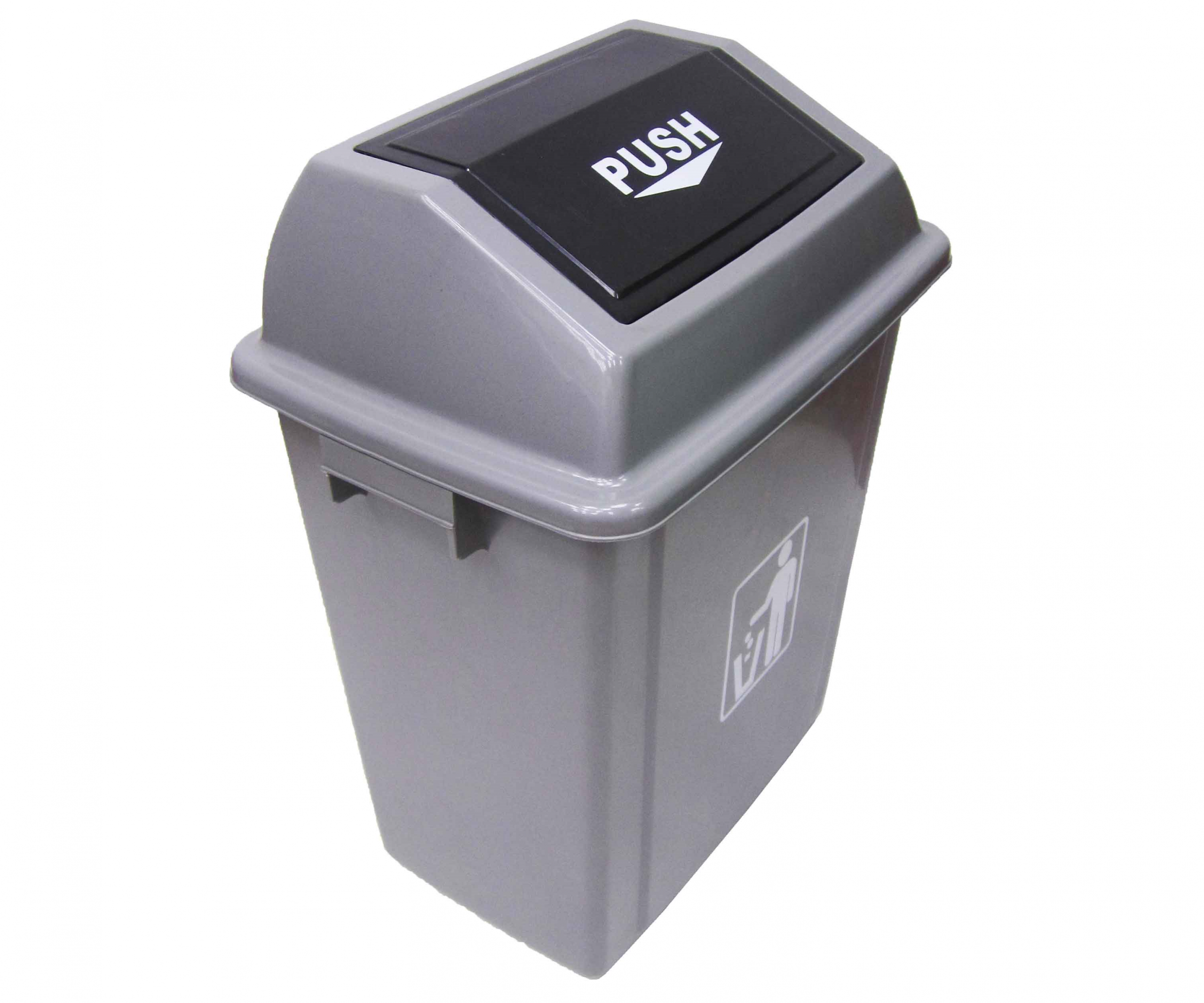 Push Dustbin With Swing Type Lid 20 L 73905 – Califorca Trading LLC