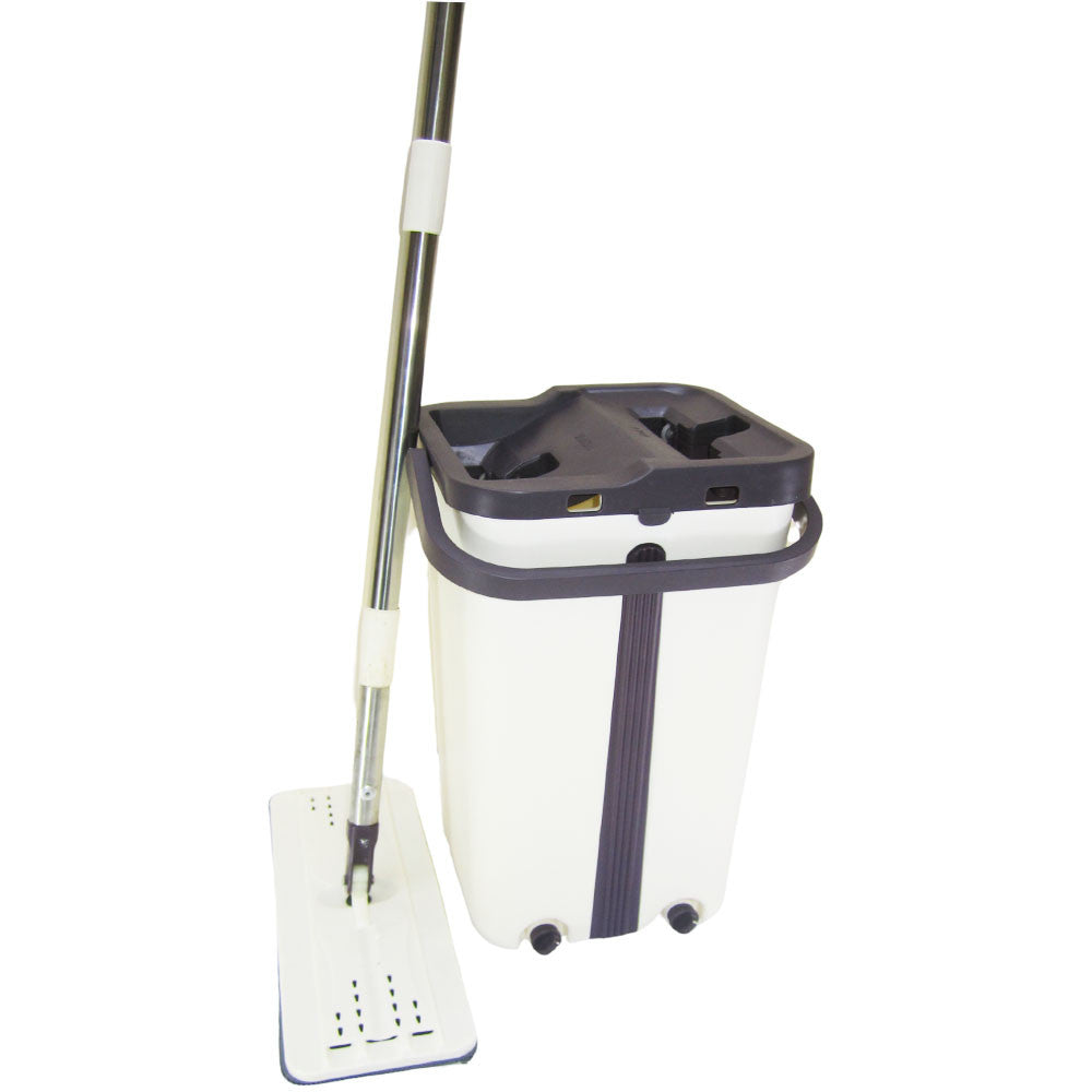 Moonlight Flat Mop with Bucket for Quick and Easy Floor Maintenance ...