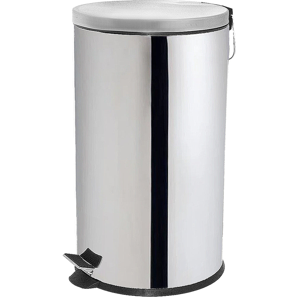 Stainless Steel Pedal Dustbin 40 Liters 10040 – Califorca Trading LLC