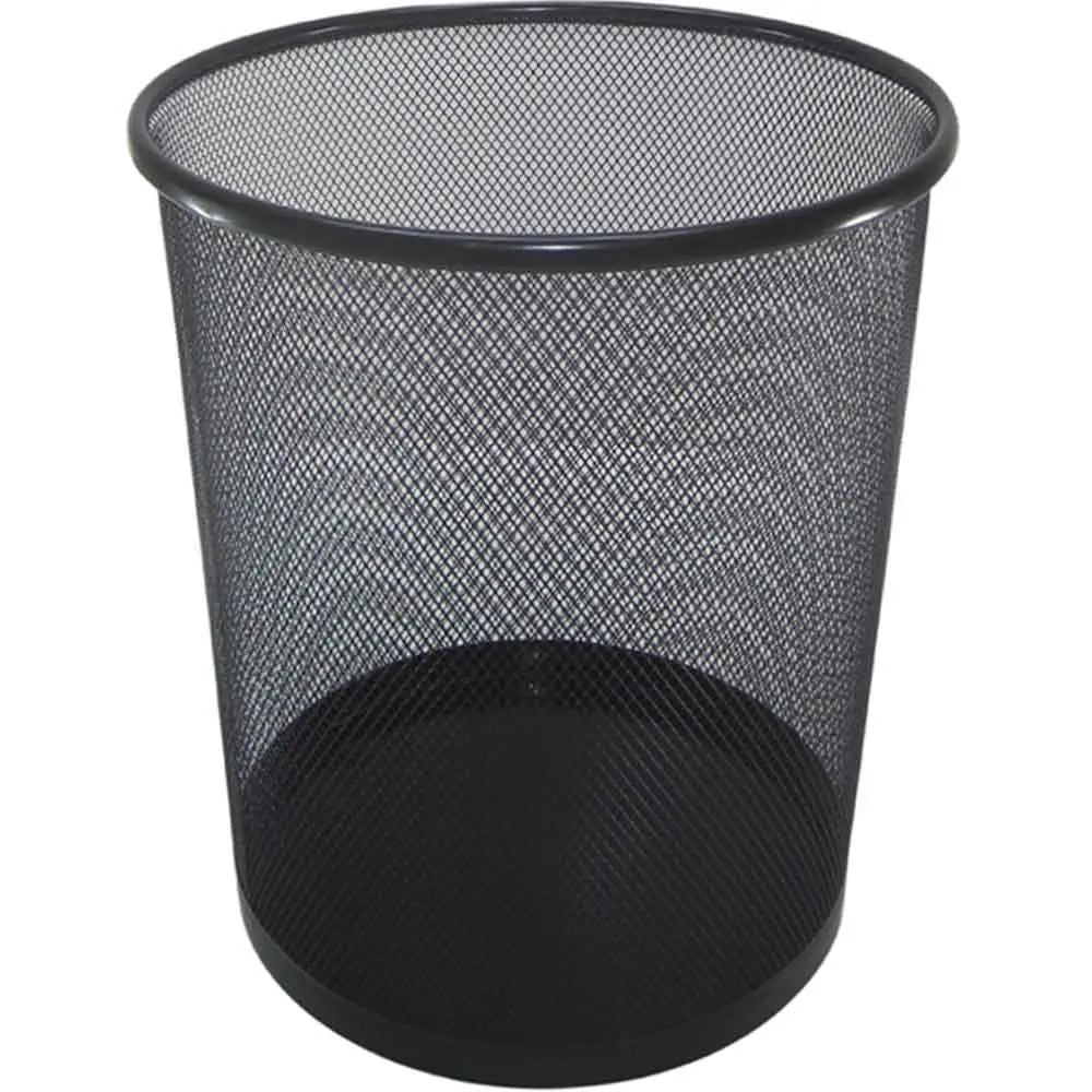 Office Dustbin With Black Metal Mesh 13 L 70755 – Califorca Trading LLC
