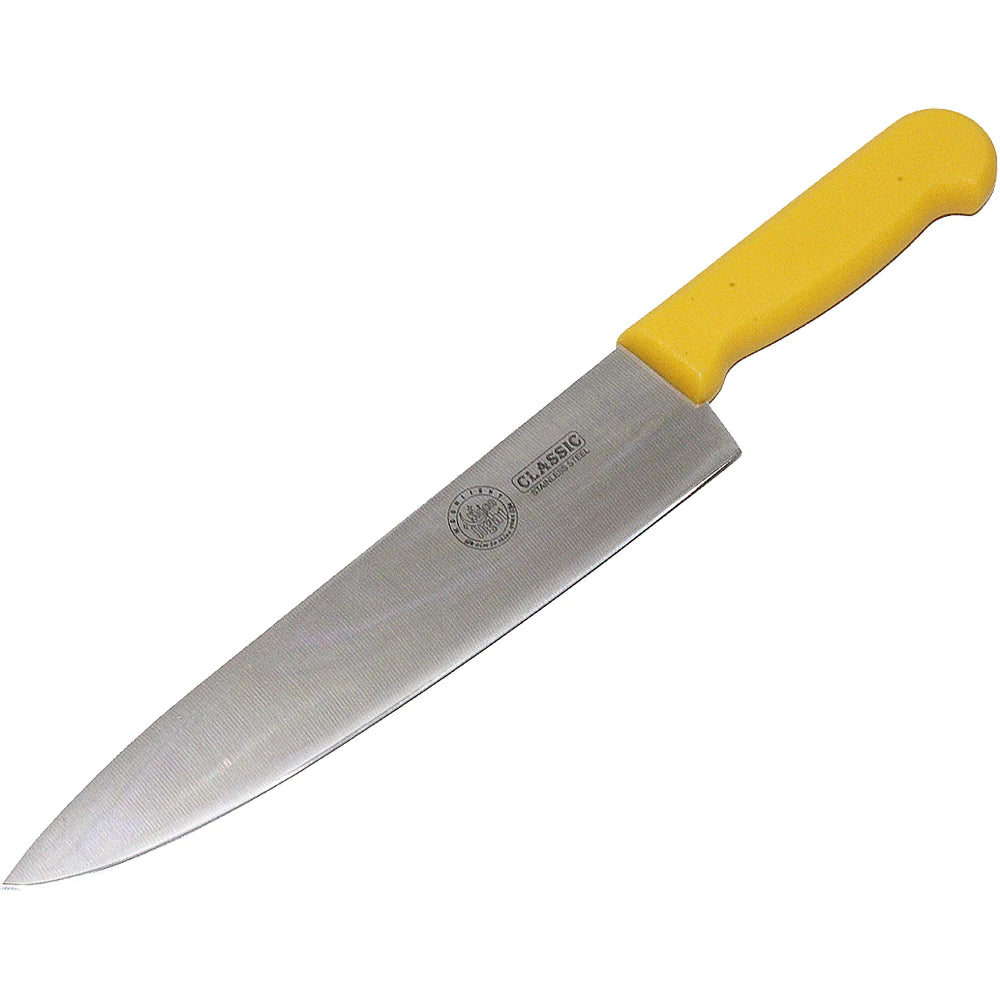 Classic Knife Yellow Handle 10" 80313y – Califorca Trading LLC
