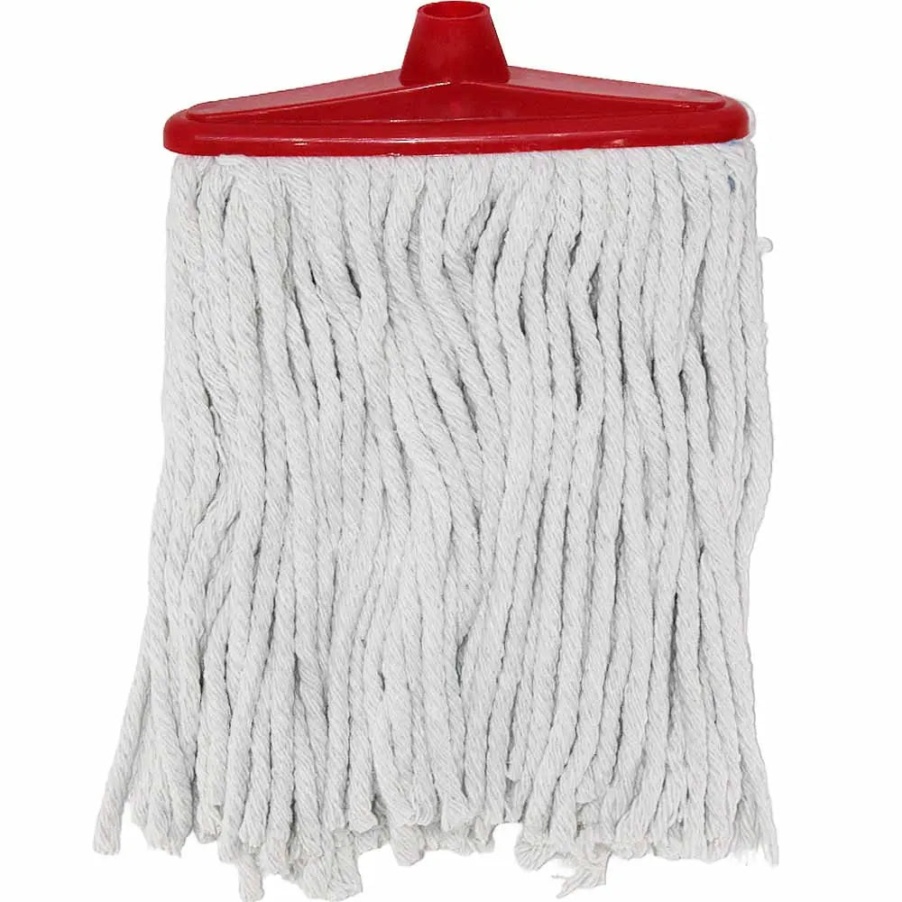 Cotton Flat Mop 450 gms, With 120 cm Wooden Stick – Califorca Trading LLC