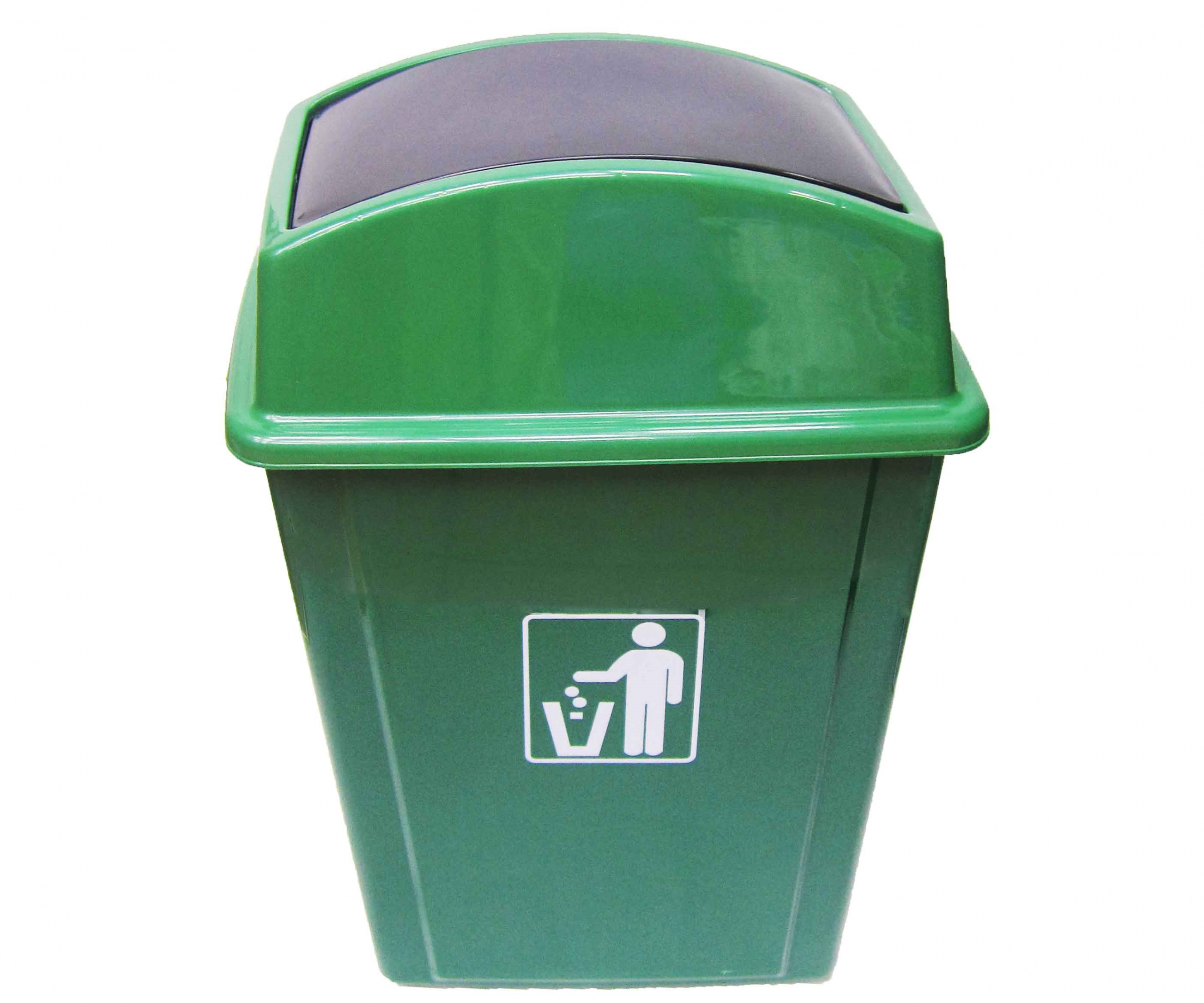 Push Dustbin With Swing Type Lid 40l 73934 – Califorca Trading LLC